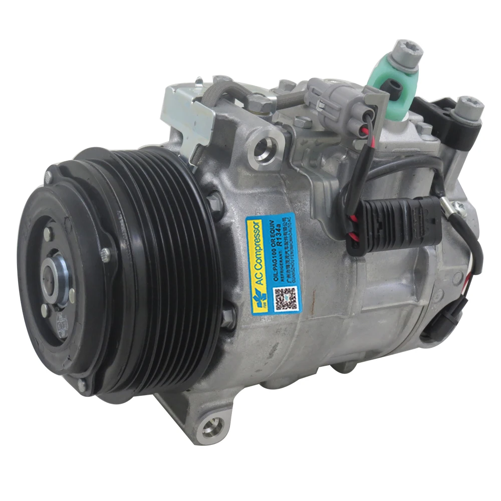 6SBU16C 메르세데스 벤츠 W166 용 에어컨 AC 컴프레서 0032308811 A0008309300 447280-8032