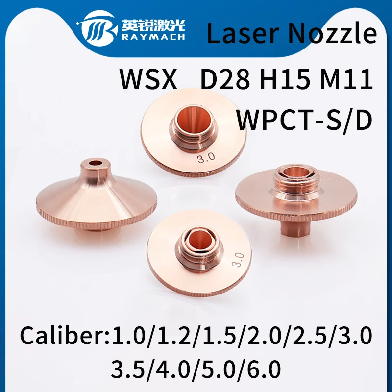 laser nozzle D28 WPCT fiber laser machine spare parts wholesale laser ...