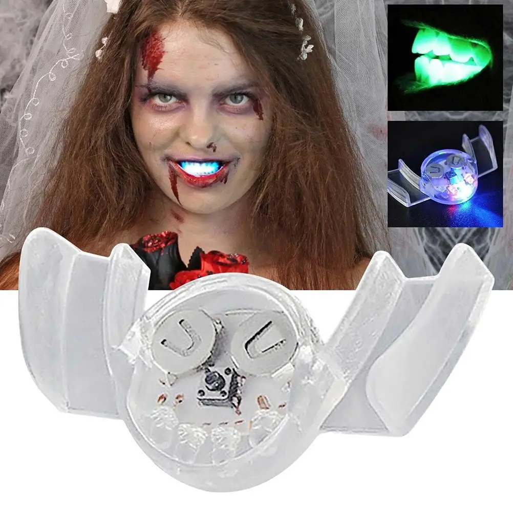 Halloween-Glow-Braces-Toys-Flashing-LED-Mouth-Braces-Light-Up-Piece ...