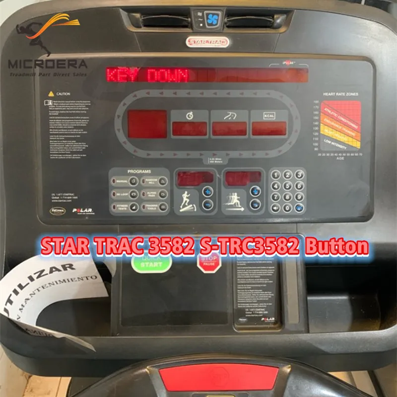 STAR TRAC 3582 S-TRC3582 S-TRC3562 3552 Treadmill Button Panel Button ...