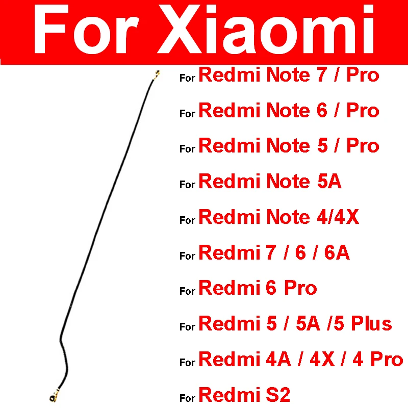 Signal Antenna Flex Cable For Xiaomi Redmi Note 4 5 6 7 S2 4X 4A 5A Pro ...