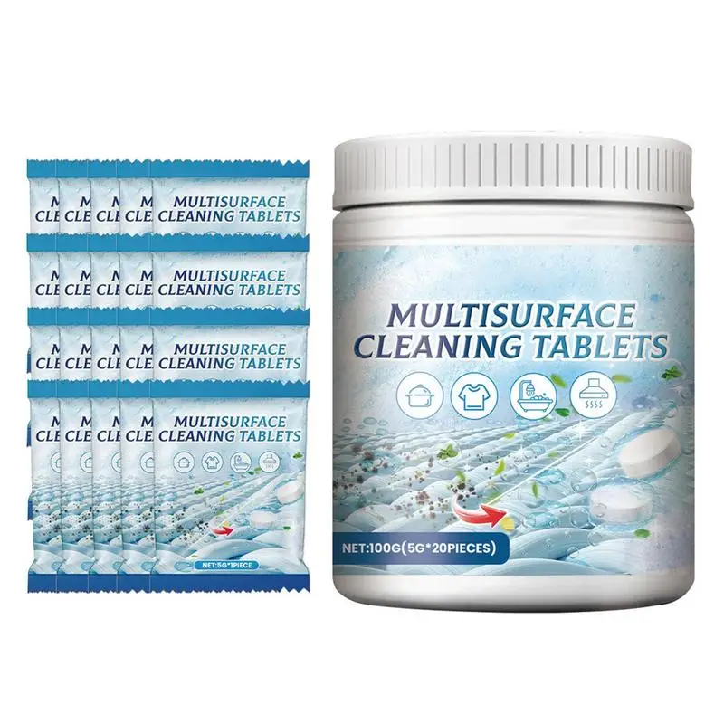 Multi-Surface-Cleaner-Tablets-Oil-Stain-Removal-Deep-Cleaning-Tablets ...