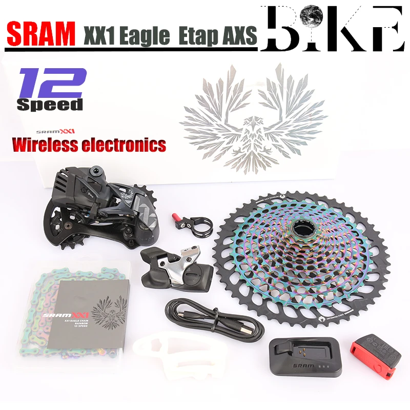 Sram xx1 eagle axs 12s velocidade eletrônico bicicleta groupset shifter ...