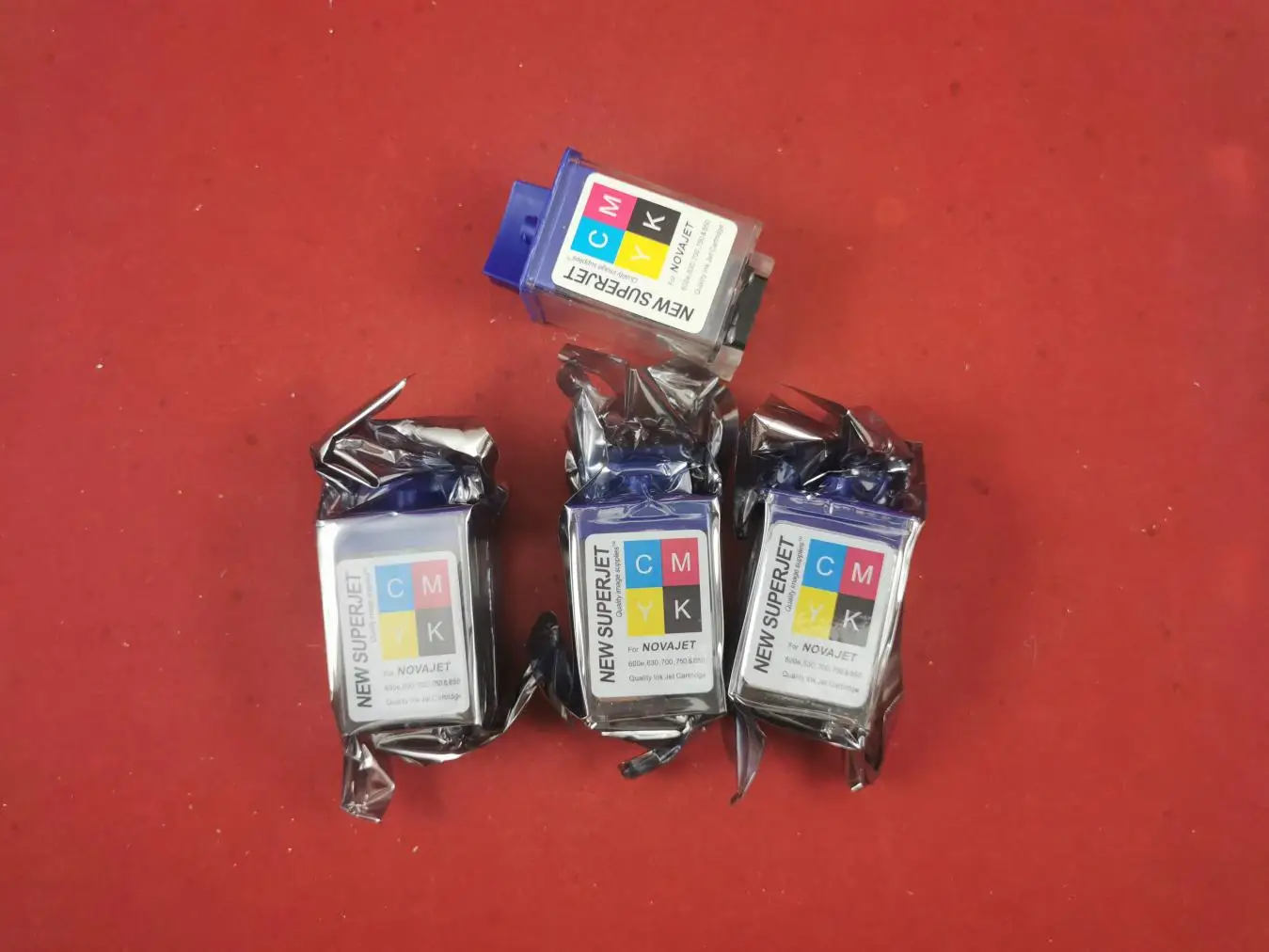 New-4pcs-Empty-Ink-Cartridge-600dpi-For-Inkjet-Encad-Novajet-600-630 ...