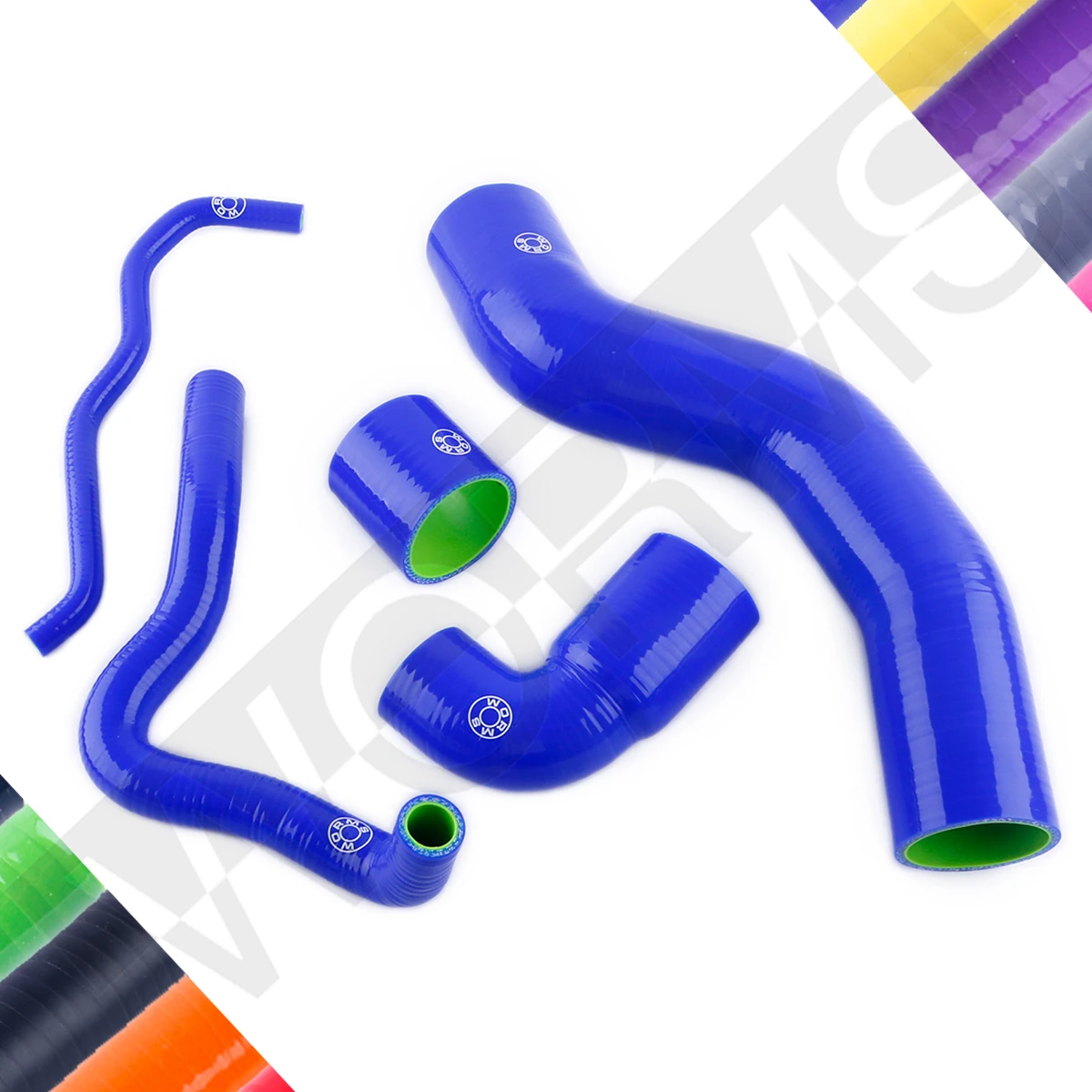 Silicone Coolant Radiator Hose Pipe Kit For 2003-2006 Vw Golf Jetta Bora Mk4 New Beetle Audi A3 ...