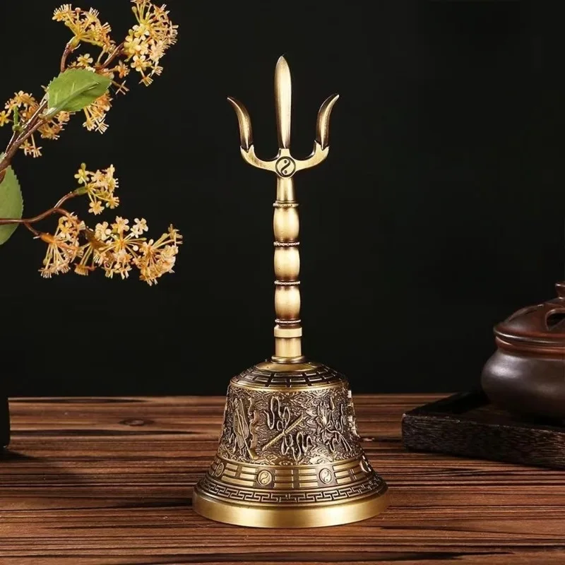 Brass Hand bell Tibetan Wind Chimes Meditation Sound Healing Percussion ...