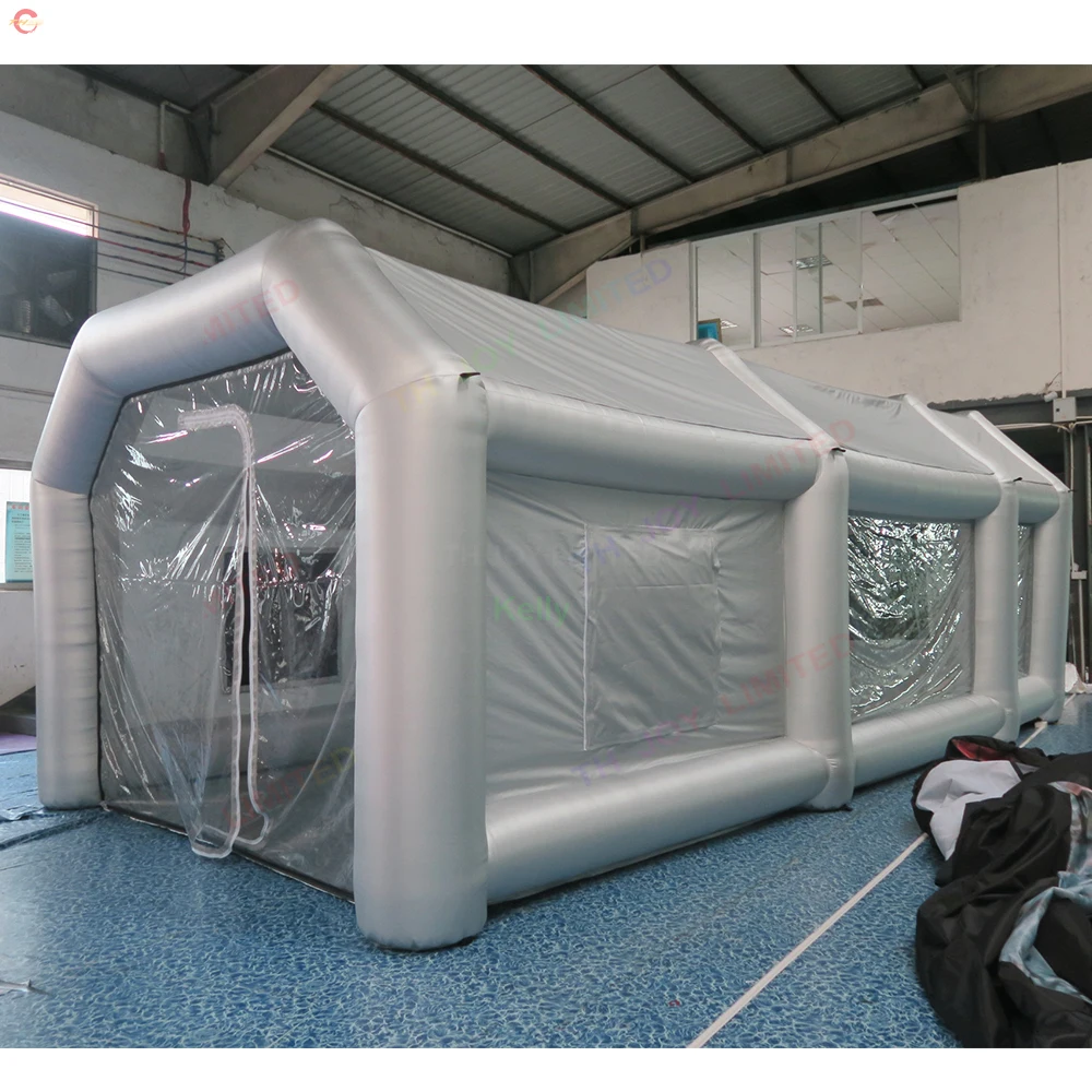 8x4x3mh Free Door Shipping Portable Inflatable Spray Booth, Inflatable ...