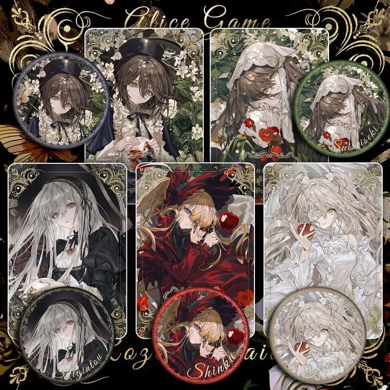 Japanese-Anime-Rozen-Maiden-Figures-Laser-Ticket-Badge-Counterfoil-Card ...