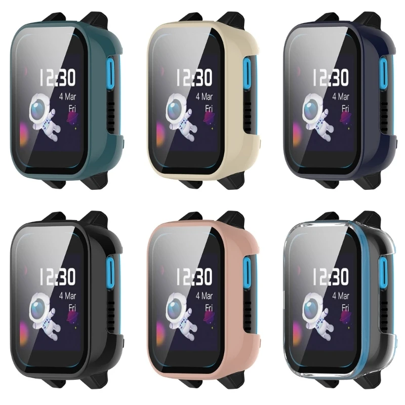 For Xplora XGO3 Smartwatch for CASE PC Cover + Glass Screen Protector ...