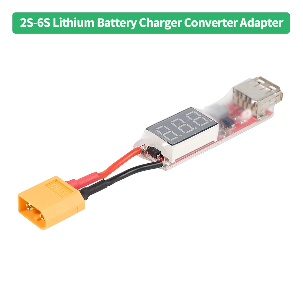 2S-6S-5V-2A-Lipo-Battery-to-USB-Power-Converter-Adapter-for-Remote ...