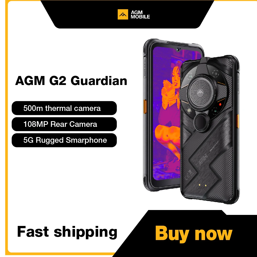 AGM-G2-Guardian-G2-Pro-5G-Unlocked-Rugged-Smartphone-Autofocus-Thermal ...