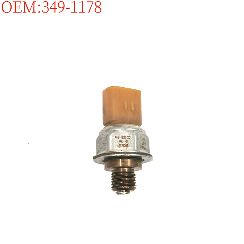 굴삭기 액세서리는 캐터필라 E336 E345D C13 엔진 커먼 레일 압력 센서 349 1178 3491178 에 적합합니다 ...
