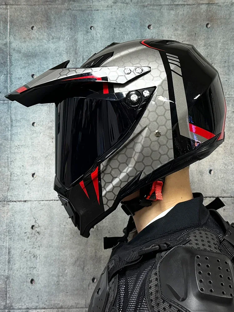 ORZ-Full-Face-Off-road-Motorcycle-racing-helmet-road-rally-helmet-four ...