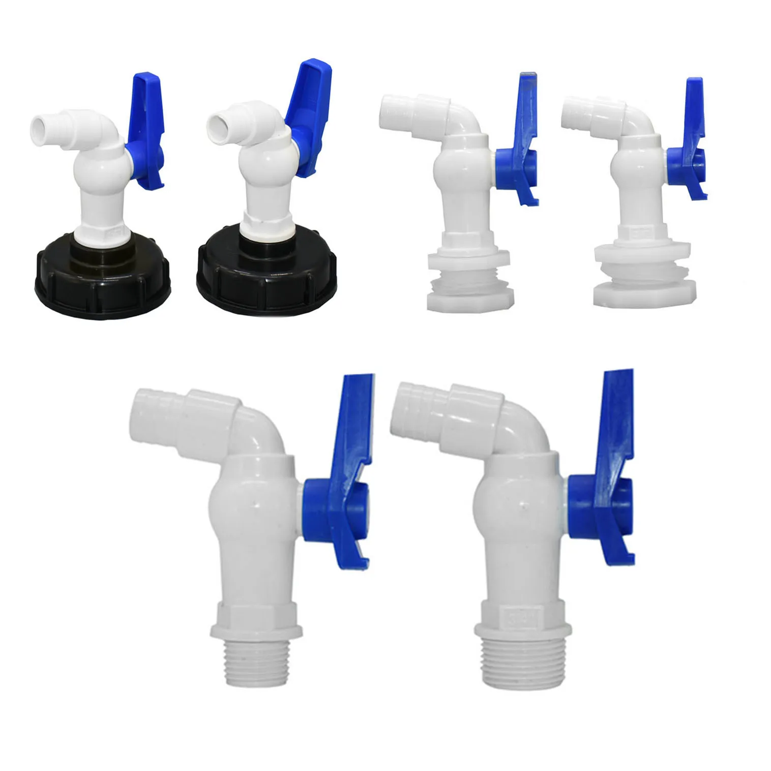 60mm-IBC-Tank-Adapter-1-2-3-4-Thread-Valve-Connection-Plastic-WaterBox ...