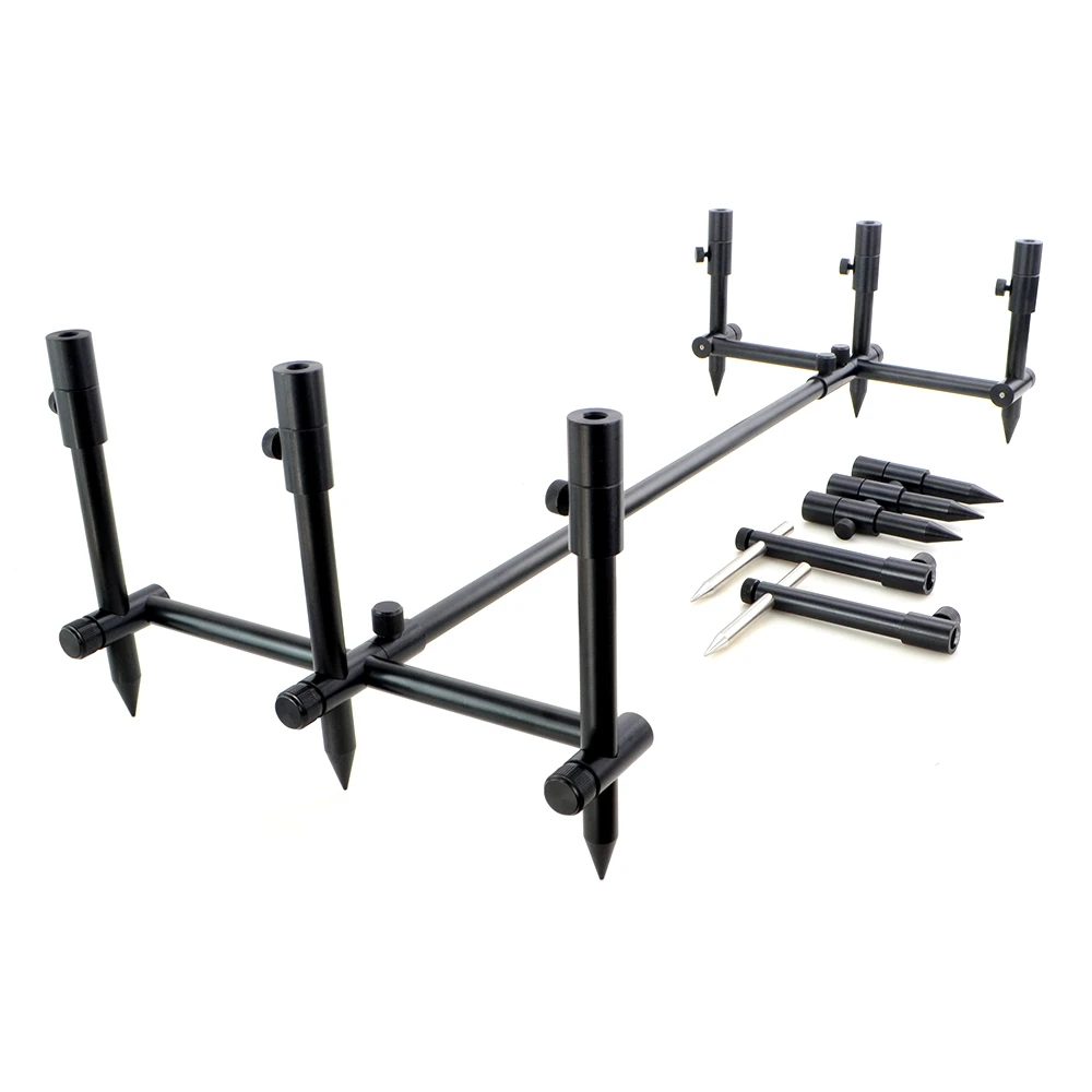 Hirisi-Carp-Fishing-Rod-Pod-Set-for-3-Fishing-Rods-Bank-Sticks-Rod ...