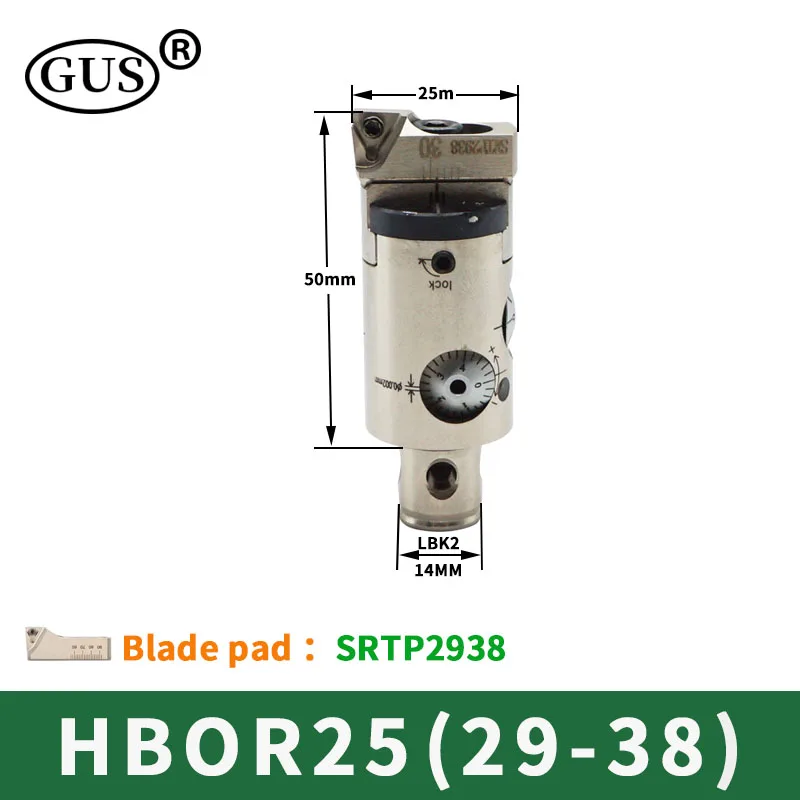 HBOR-Fine-Boring-Head-HBOR25-HBOR32-HBOR40-HBOR50-HBOR63-Adjustable-Boring-Cutter-Tool-Holder ...