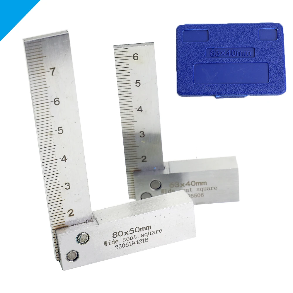 90-Degree-Flat-Edge-Square-Ruler-Carpentry-Square-Woodworking-Tools ...