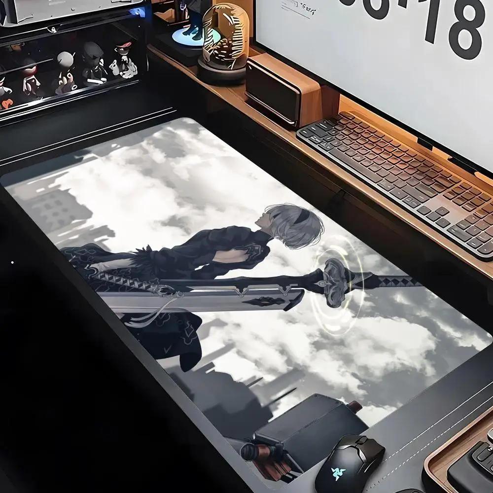 Game-NieR-Automata-Large-Mouse-Pad-PC-Computer-Game-Mousepad-Keyboard ...