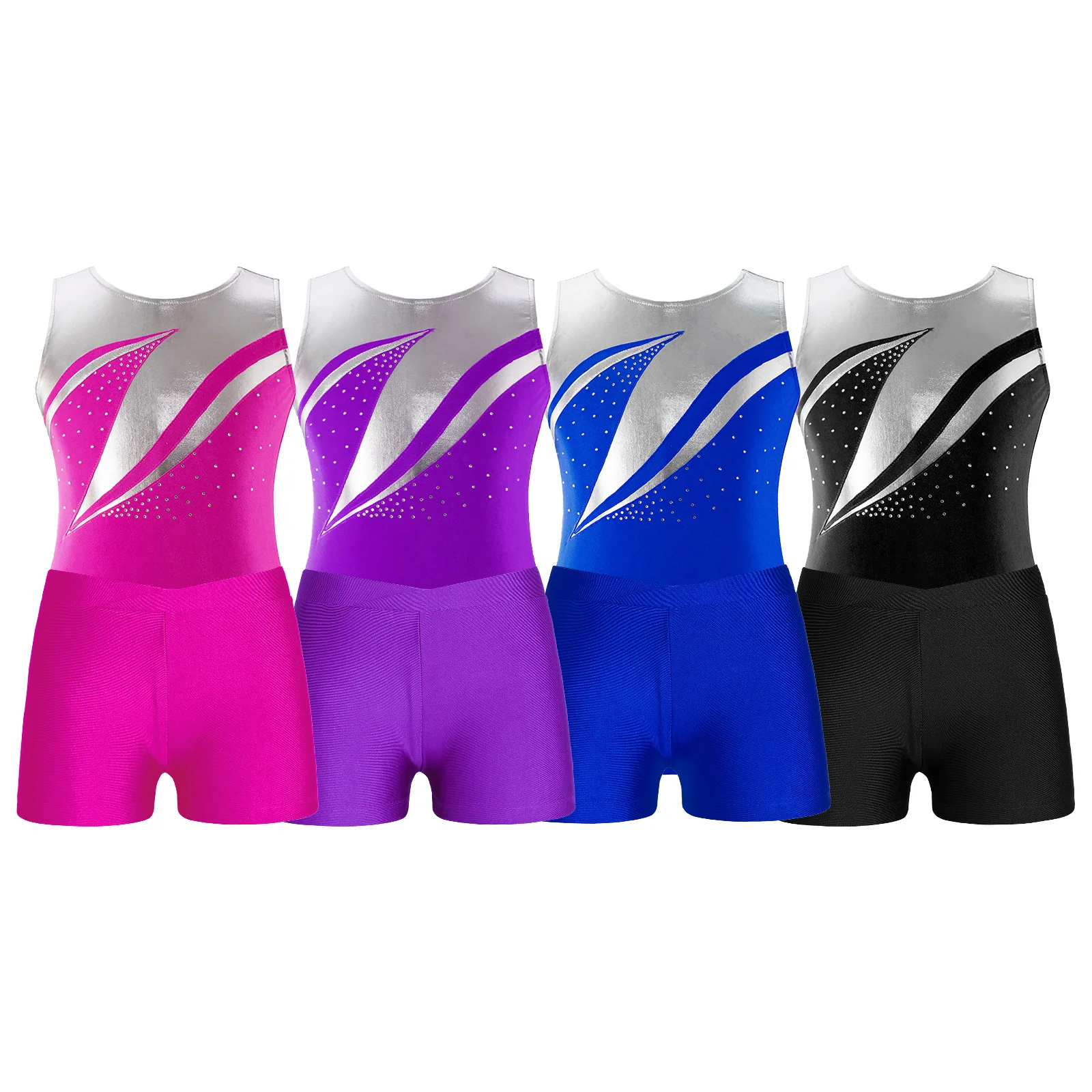 Gymnastics Leotards With Shorts