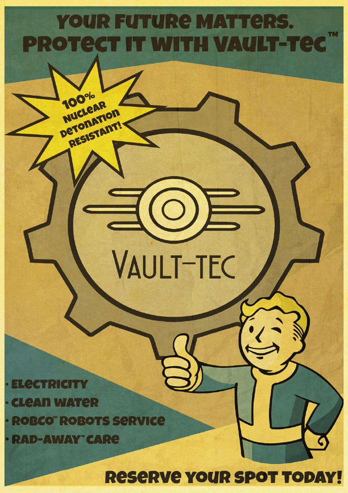 Vault Boy Poster