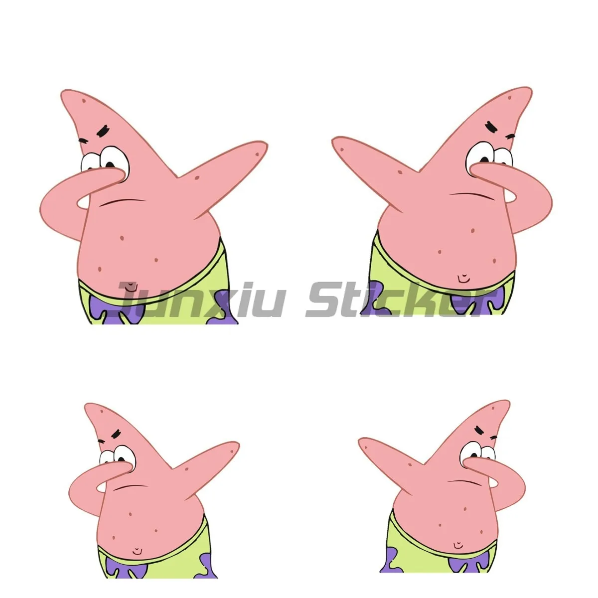 Hot-3D-Patrick-Dab-Peeking-Cartoon-Funny-Car-Sticker-Window-Car-Truck ...