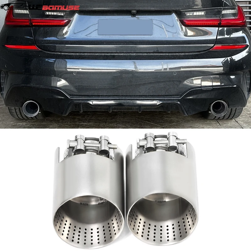 For BMW 3 Series G20 G21 Exhaust Pipe Tailpipe 320d 330i 330e 320i ...