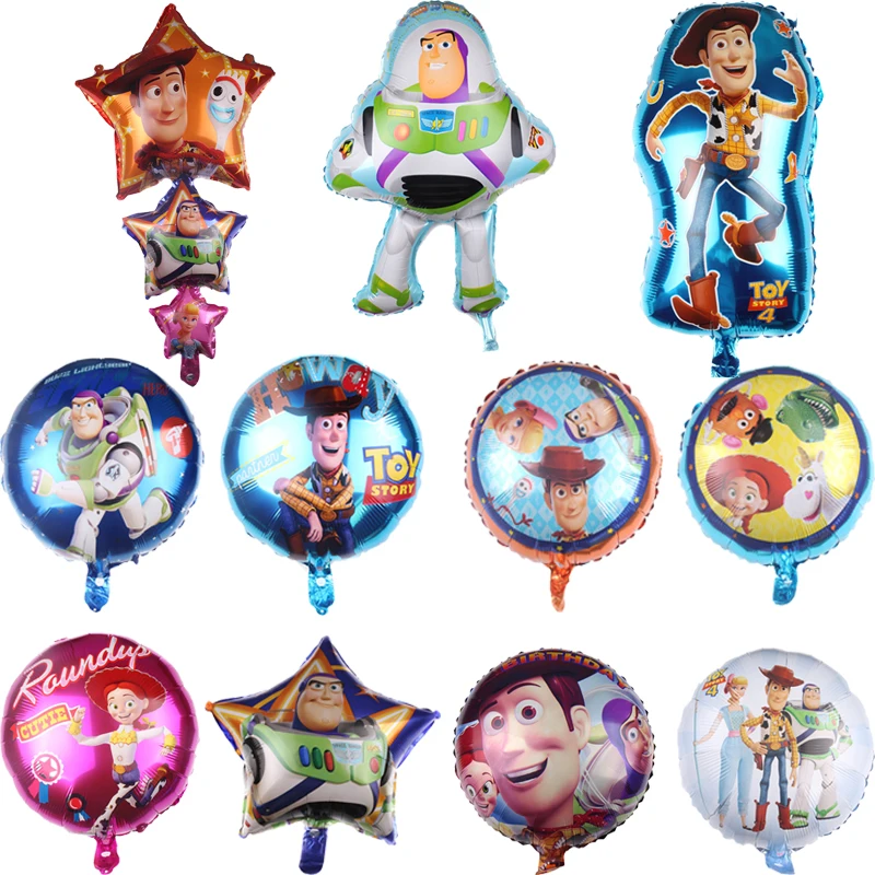 1pcs-Disney-Toy-Story-Balloons-Buzz-Lightyear-Woody-Foil-balloon ...