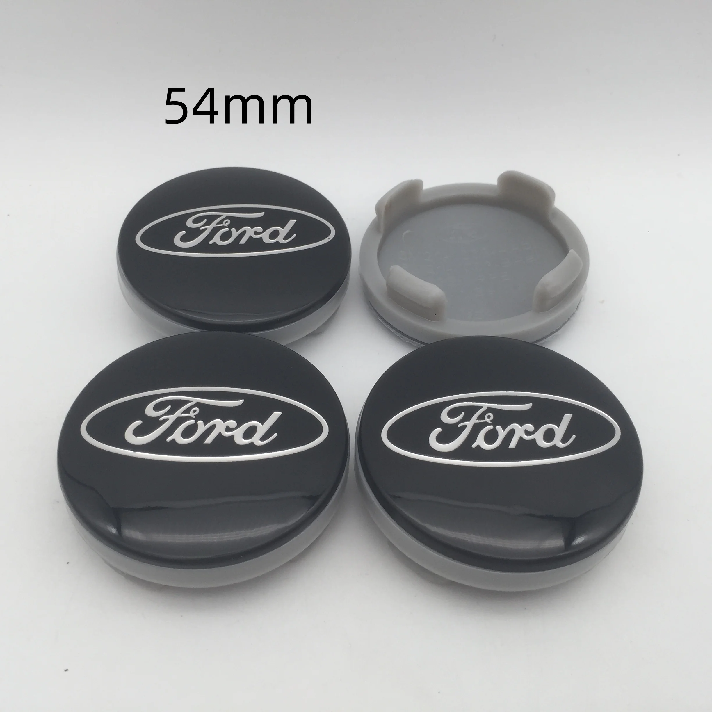 Set of 4 Custom 3D Car Emblem Wheel Hub Center Cap Badges - Stylish ...