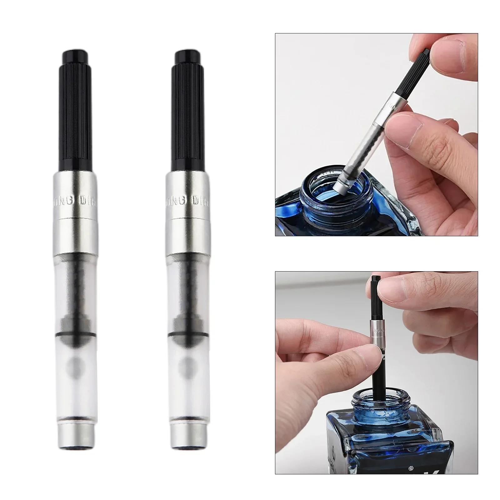 2pcs-Rotary-ink-Absorber-Filler-Cartridge-Ink-Converter-Fountain-Pen ...