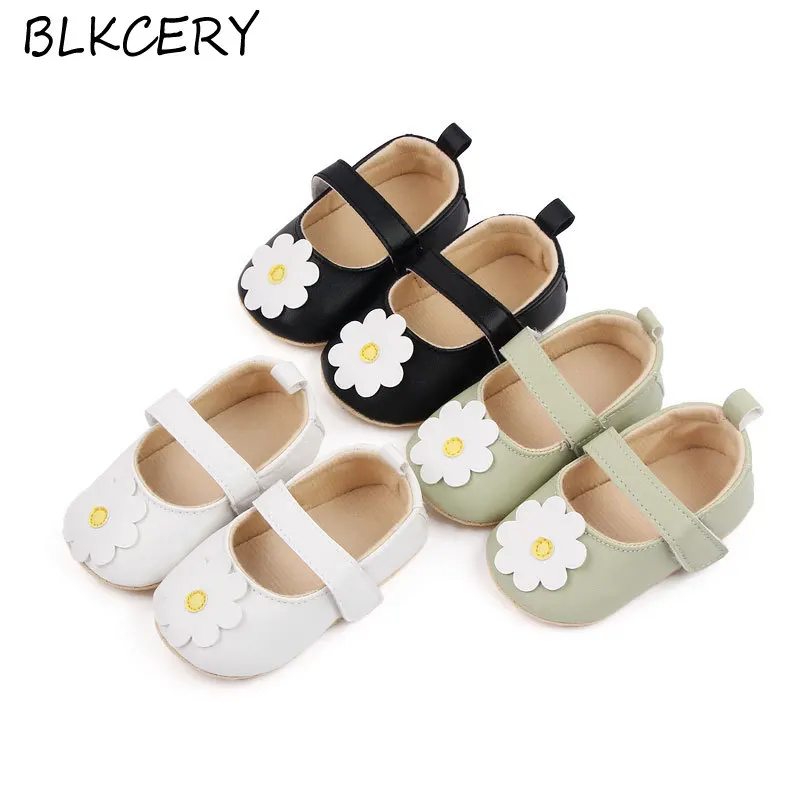 Fashion Brand Infant Baby Girl Crib Shoes Cute Flower Soft Bottom Trainers Newborn Footwear fashion-brand-infant-baby-girl-crib-shoes-cute-flower-soft-bottom-trainers-newborn-footwear