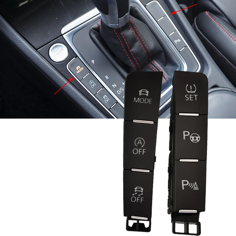 Car ESP OFF Button Start Stop Mode Driving Pattern OPS Parking Assist ...
