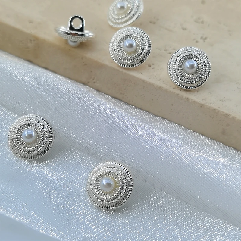 10MM-Mini-Silver-Plated-Round-Metal-Buttons-Of-Clothing-High-Quality ...