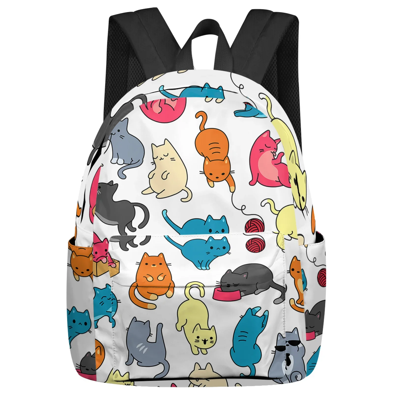 Cartoon-Cat-Backpack-School-Bags-for-Teenagers-Girls-Students-Laptop ...