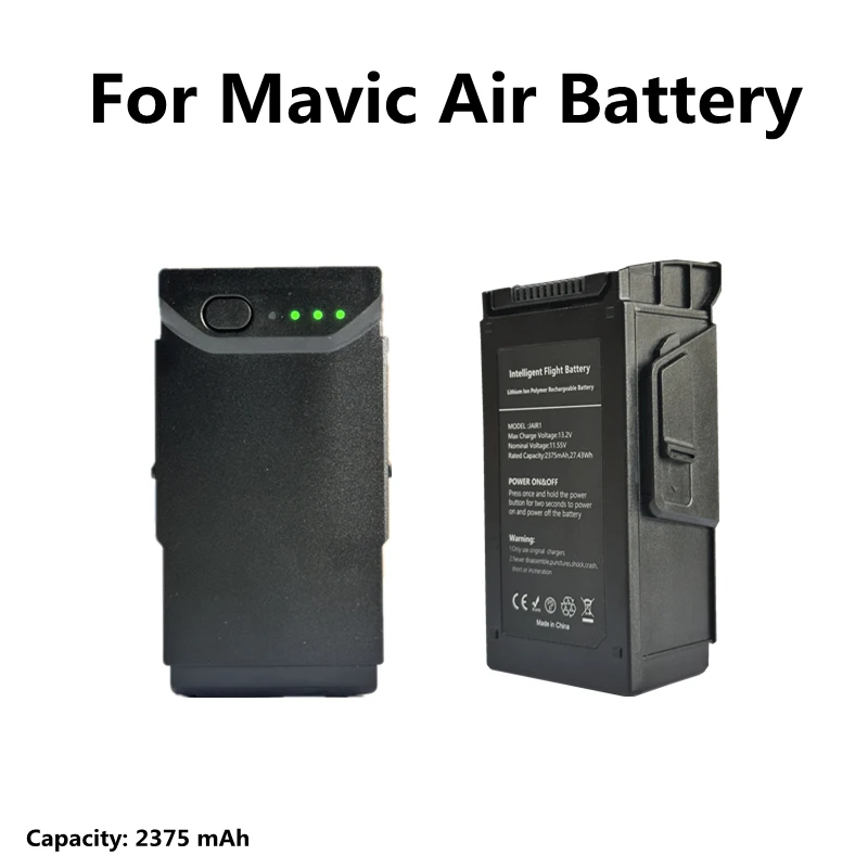For-Mavic-Air-Battery-2375mAh-with-21-Minutes-of-Flight-Time-New ...