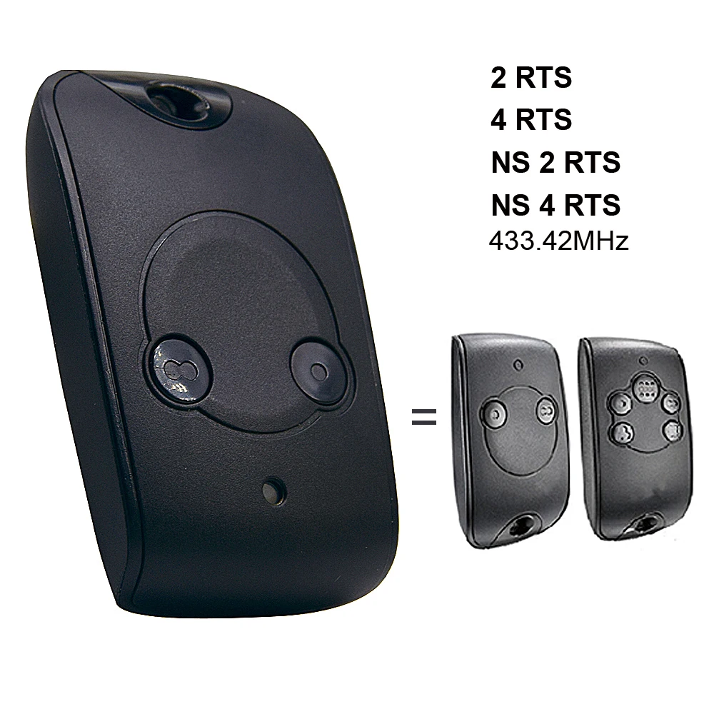 For-NS-2-NS-4-Garage-Remote-Control-433-42MHz-2-Buttons-Gate-Door ...