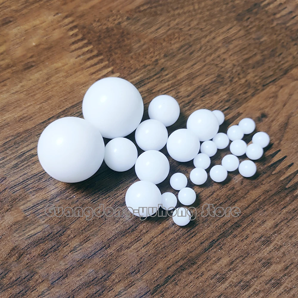 Delrin Polyoxymethylene ( POM ) Solid Plastic Balls 1.0/1.5/2/2.381/2.5 ...