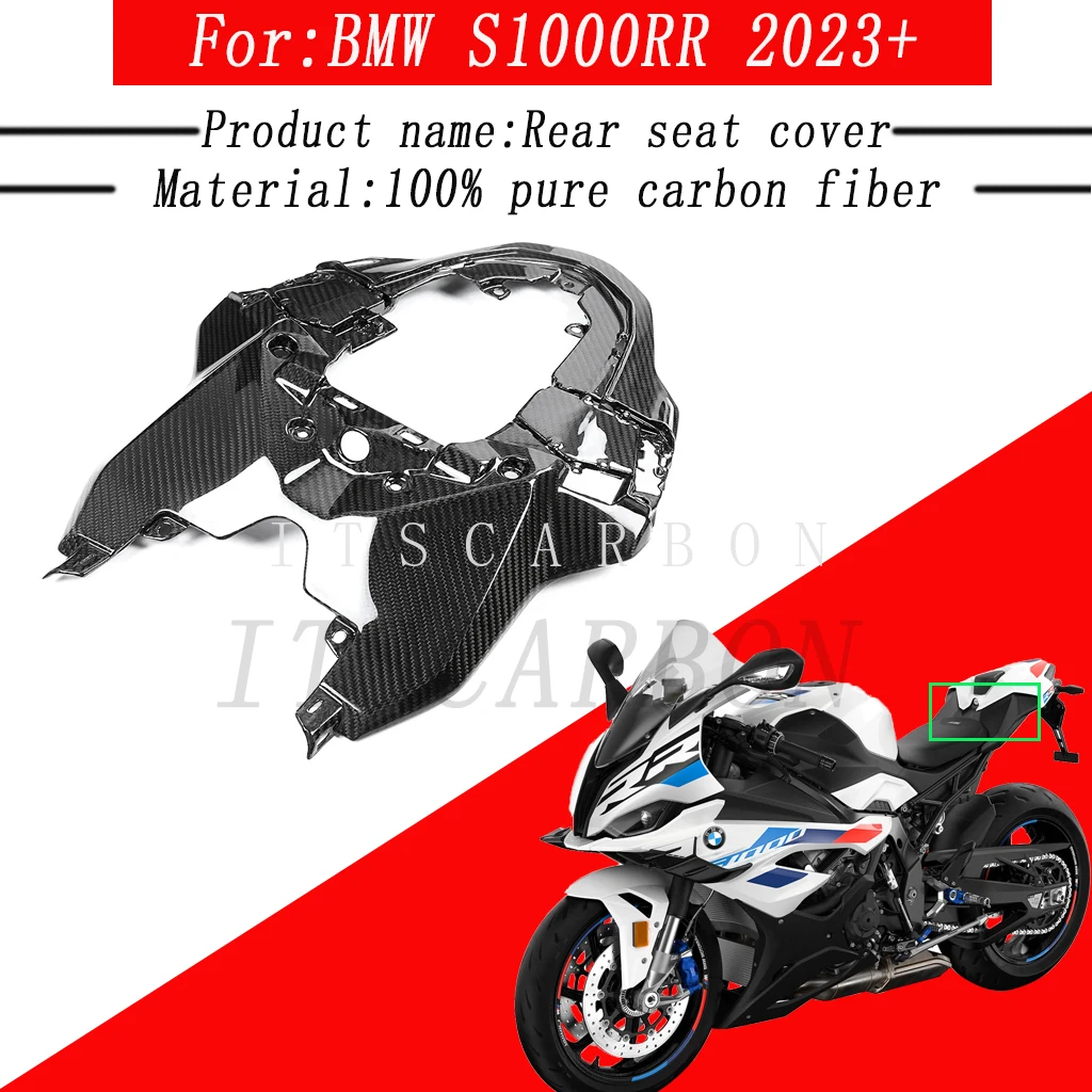 100-3K-Full-Pure-Dry-Carbon-Fiber-Motorcycle-Body-Under-Tail-Fairing ...