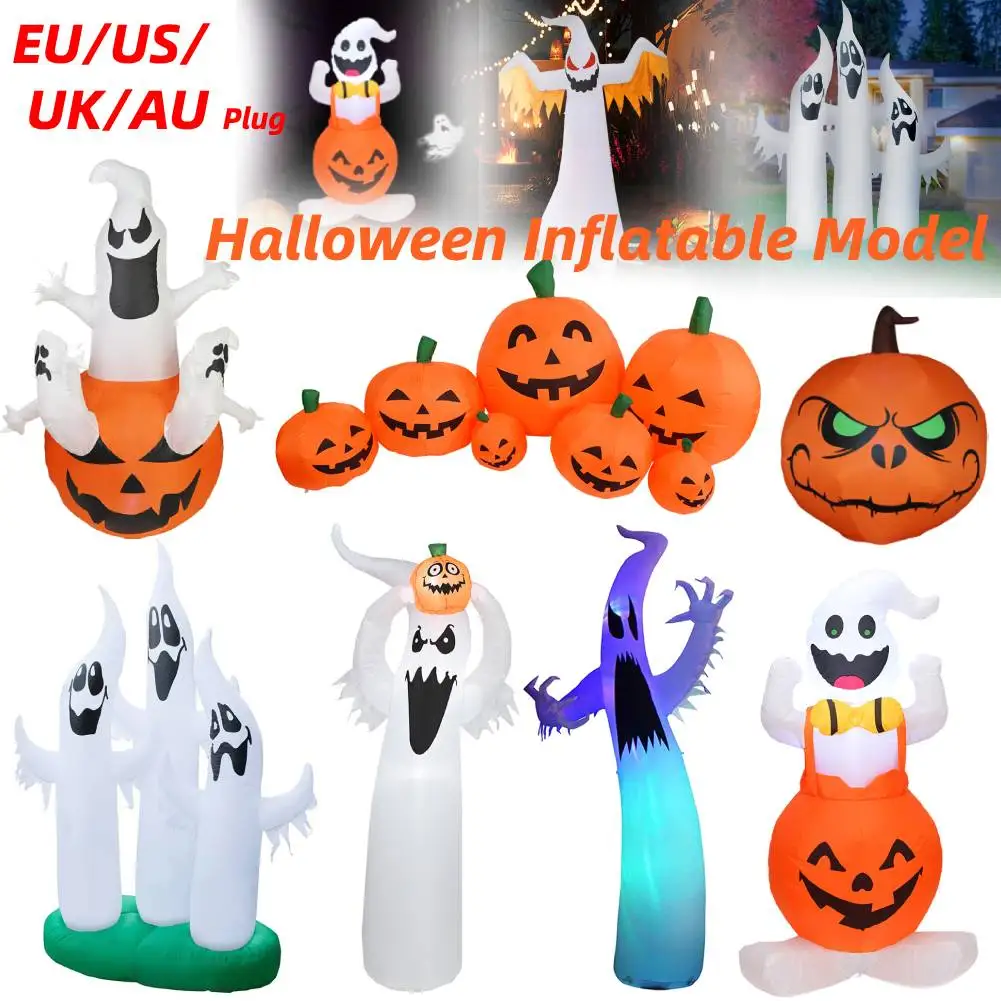 2-4M-Halloween-Inflatable-Ghost-Decoration-Scary-Pumpkin-Head-Halloween ...