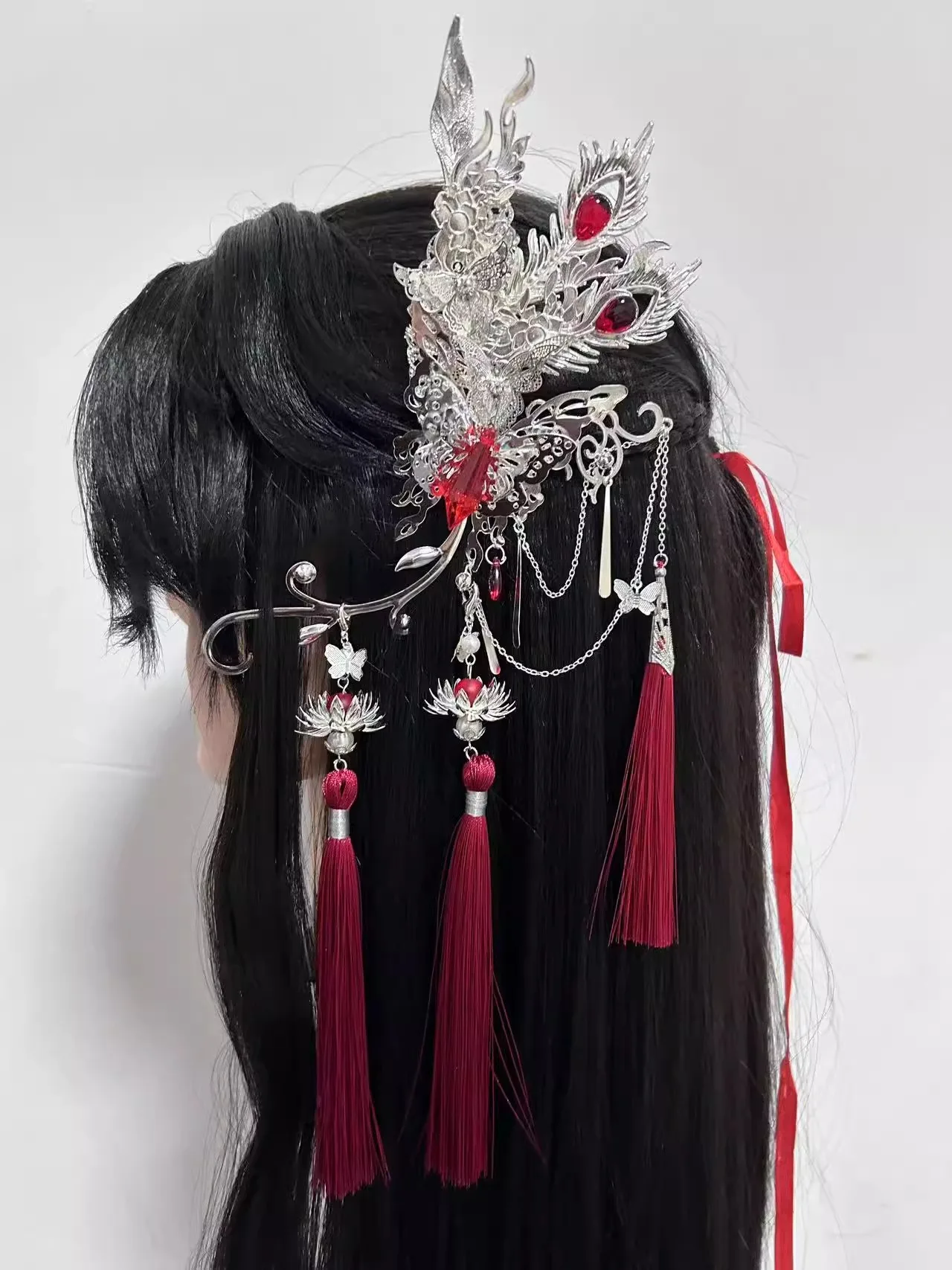 Heaven-Officials-Blessing-Hua-Cheng-Cosplay-Streamer-Headwear-Huacheng ...