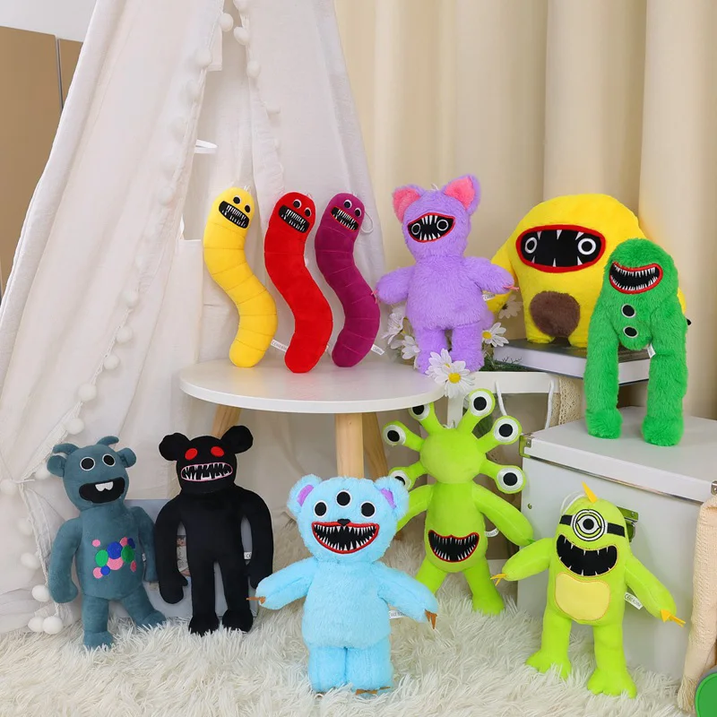 Joyville-Plush-Toy-Horror-Game-Wooly-Bully-Bouncy-Dino-Kitty-Bully-Girl ...