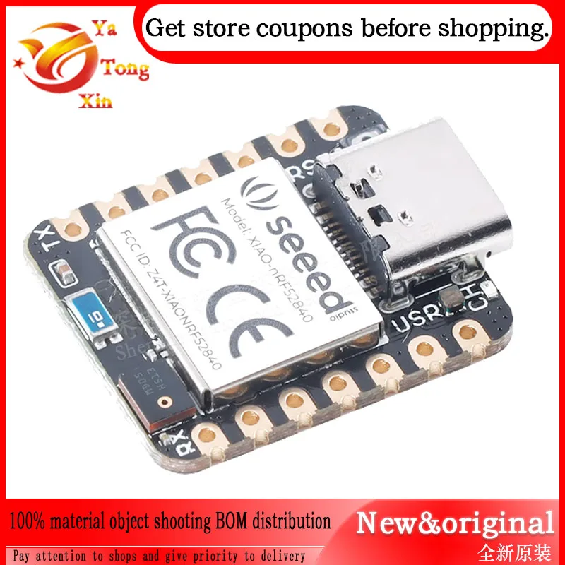 Seeeduino-XIAO-Bluetooth-compatible-BLE-5-0-nRF52840-SENSE-Development-Board-Module-For-Arduino ...