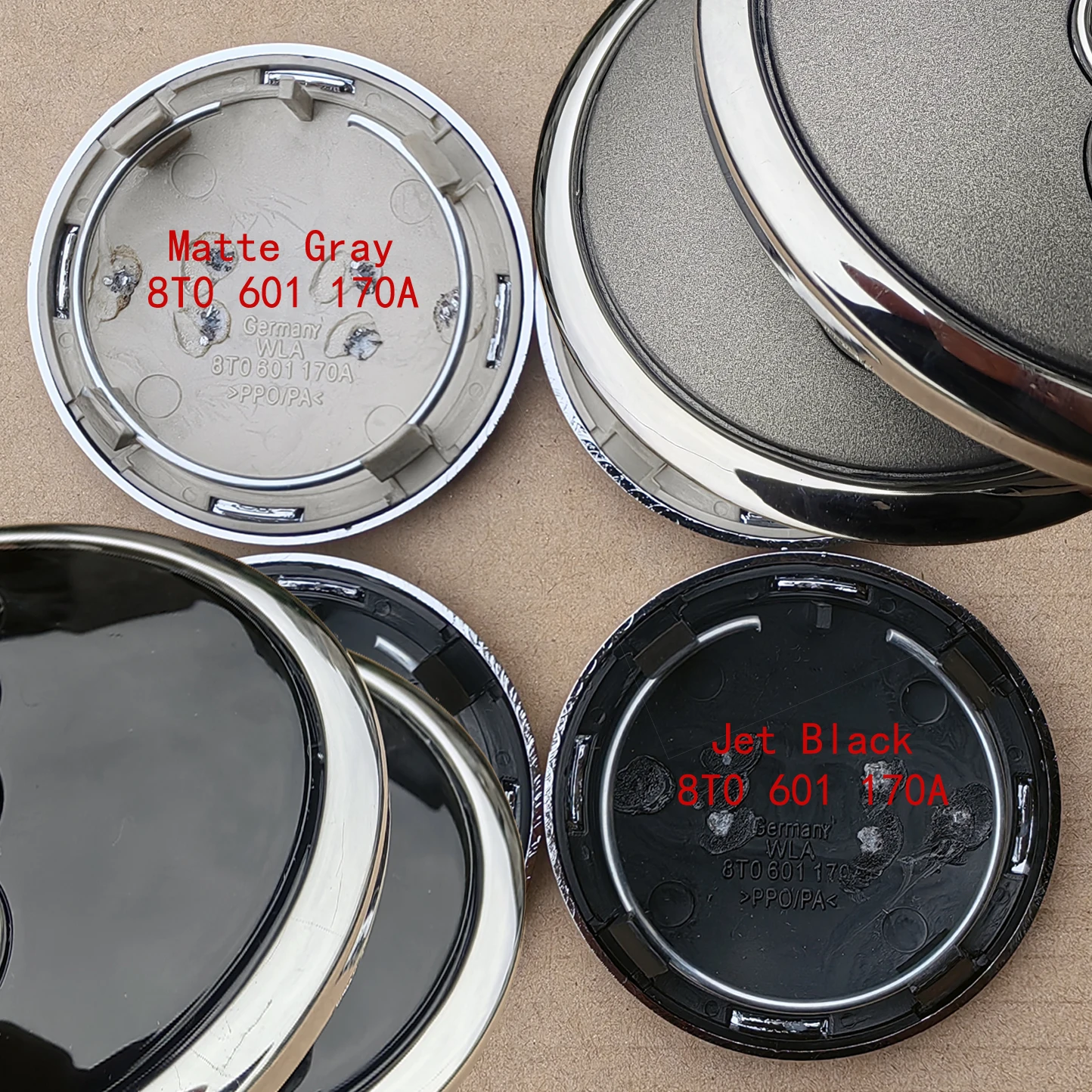 69mm hubcap Center cap Spanish origin Suitable for A4A8A6A5 etc 8TO 601 ...