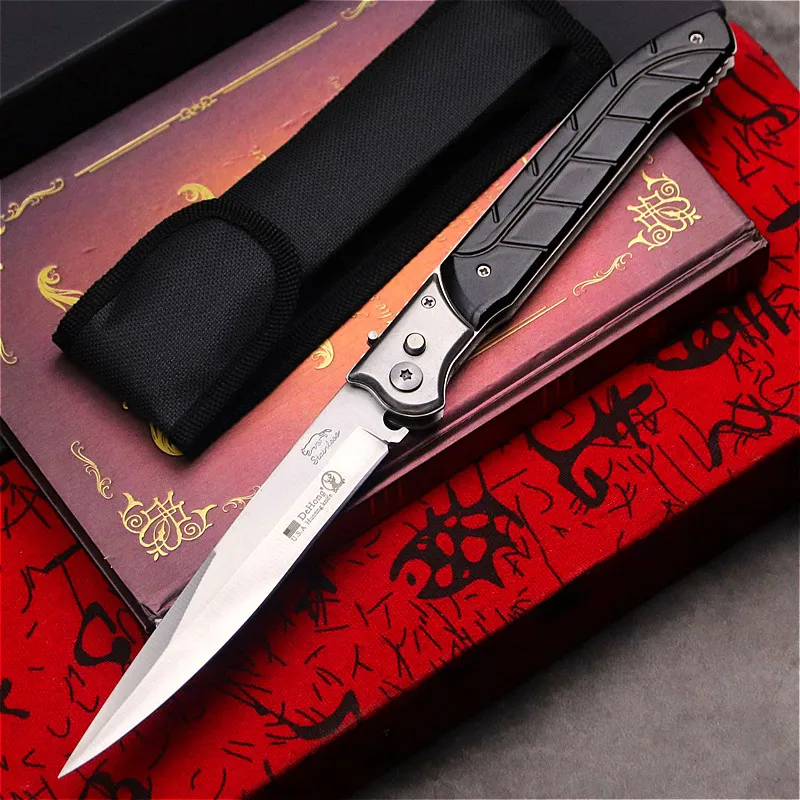 Dehong Stainless Steel 57HRC Sharp Folding Knife Outdoor Folding ...