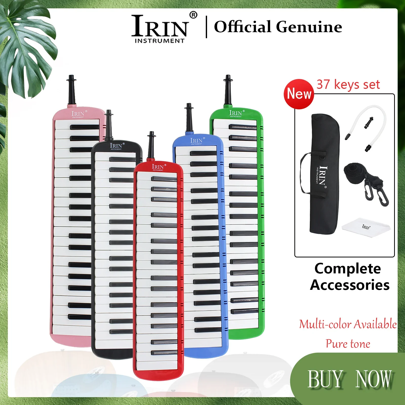 IRIN-37-Key-Melodica-Portable-Tone-Piano-Mouth-Organ-Harmonica-Pianica ...