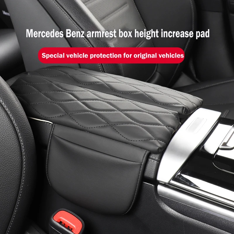 Center-Console-Armrest-Box-Cover-Pad-For-Mercedes-Benz-E-C-Class-2017 ...