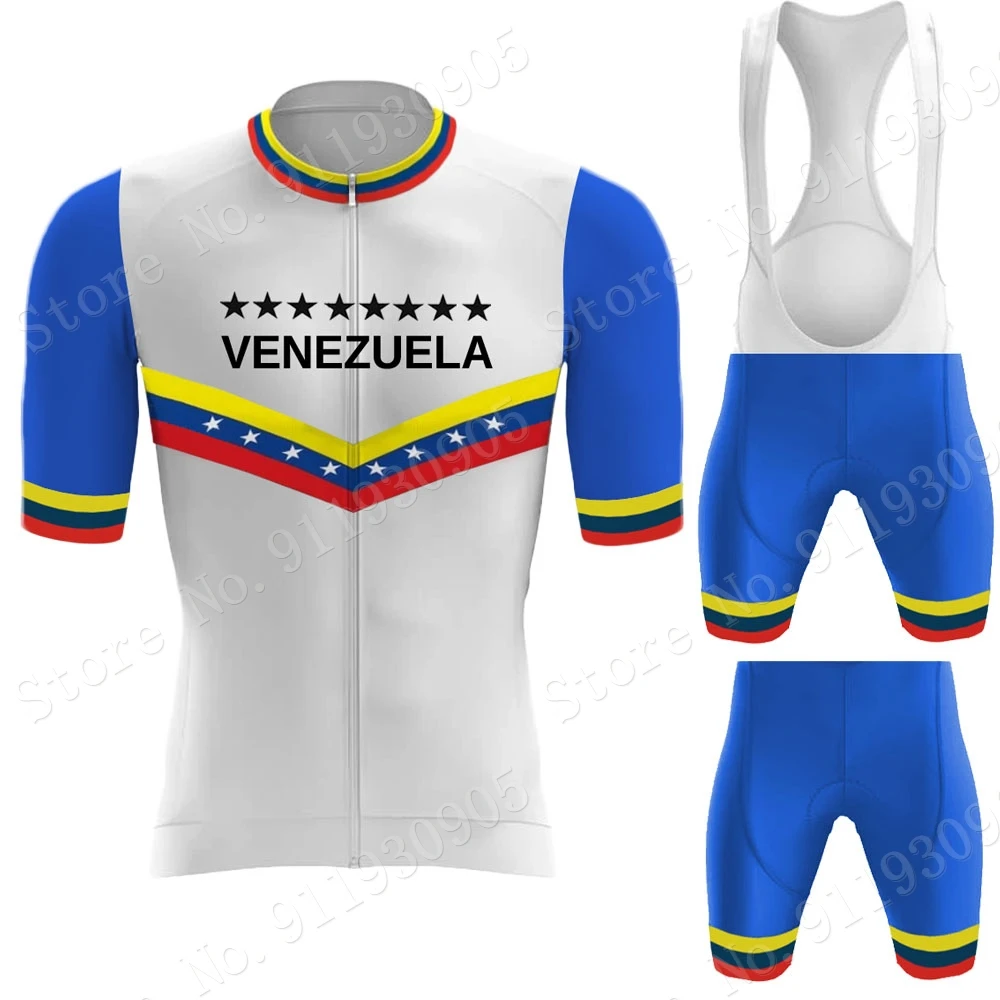 2022-VENEZUELA-Team-Cycling-Clothing-Summer-Cycling-Jersey-Set-Men-Road ...