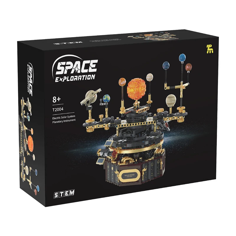 IN STOCK T2004 MOC Idea Space Solar System Globe Building Blocks Bricks ...