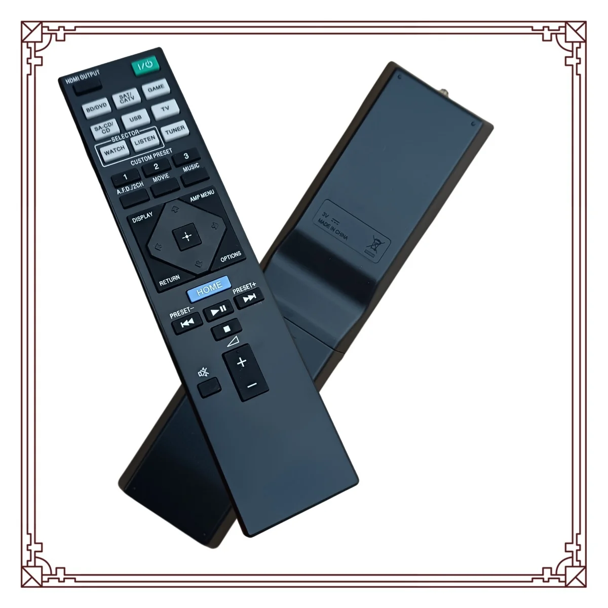 New universal remote control fit for Sony AV Receiver STR-DN1050 RM ...