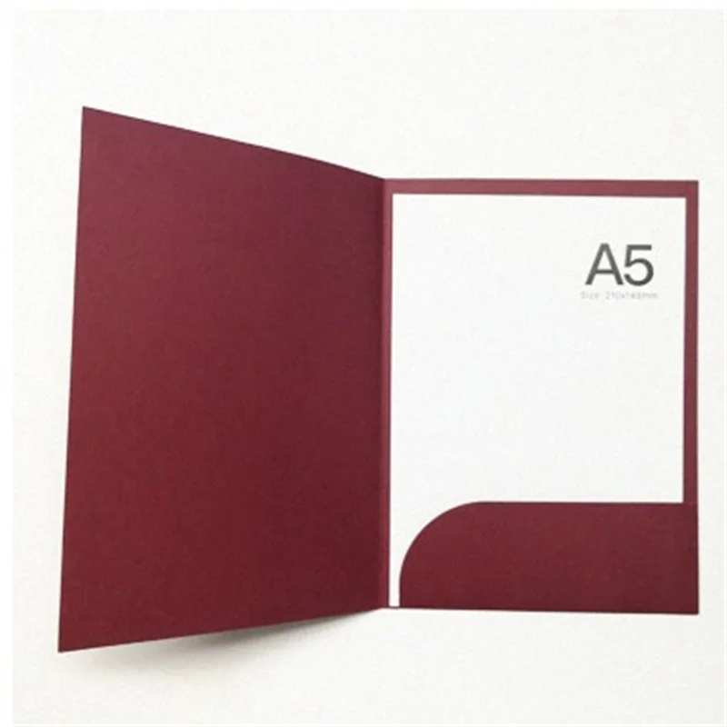 Office Presentation Folder | A5 Presentation Folder | Document Card ...