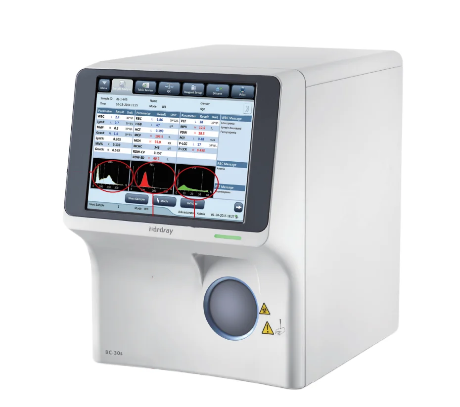Fully-Automated-3-Diff-Hematology-Analyzer-and-Mindray-BC-30-hematology ...